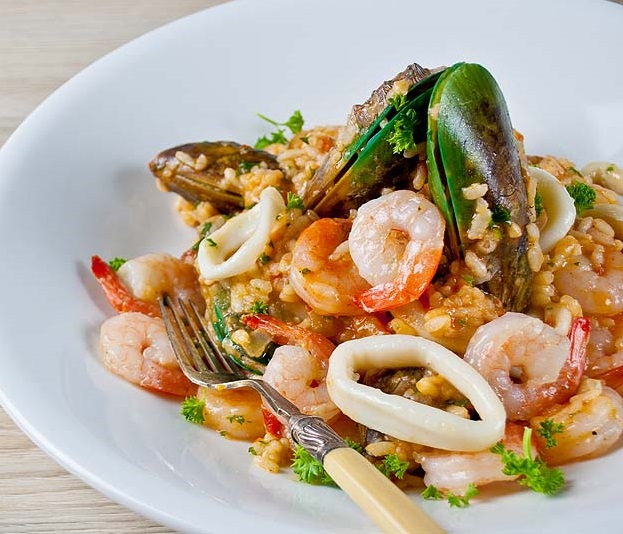 Risotto With Seafood - Pardis Restaurant